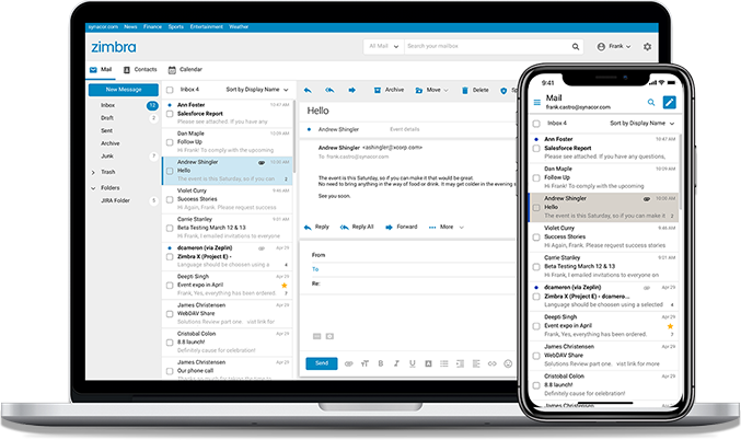 Zimbra Email & Collaboration 9 Discount 20% Start From 12K